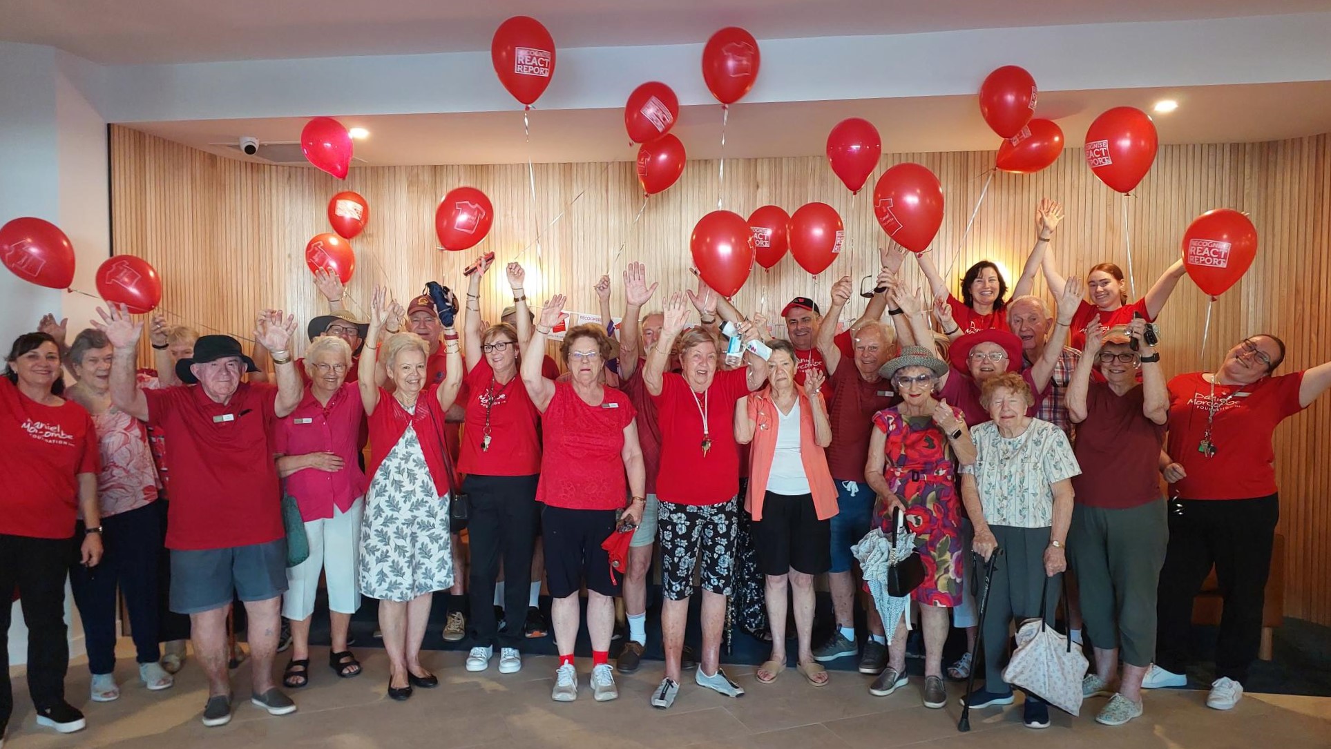 Going red on Day for Daniel - Brookland - Robertson